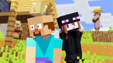 Funny Enderman Girl