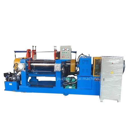 Two Roll Rubber Mixing Mill Open Mixing Mill Machine For Rubber
