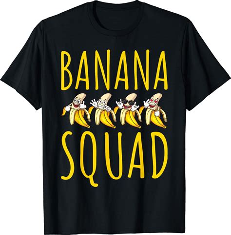 Fruit Banana Squad Banana T Shirt