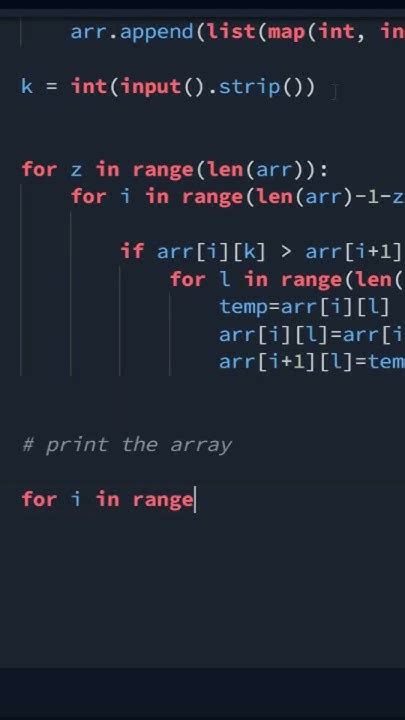 Hacker Rank Athlete Sort Python Youtube
