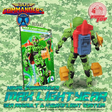 Item 80c10 80s Commanders Naval Commander Max Lightyear Sea Ass