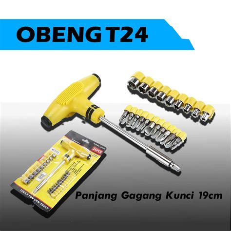 Jual Ideku Obeng T 24 Pcs Socket And Bit Set Kunci Sok Obeng Dan