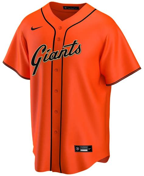 Nike Mens San Francisco Giants Official Blank Replica Jersey Macys