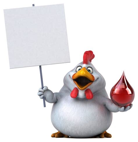 Premium Photo Fun Chicken Animation