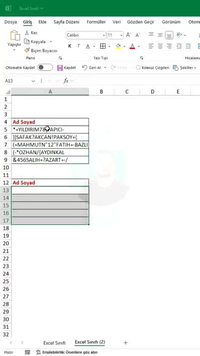 Excel Sınıfı Linkedin‘de Excel Msexcel Microsoft Exceltips