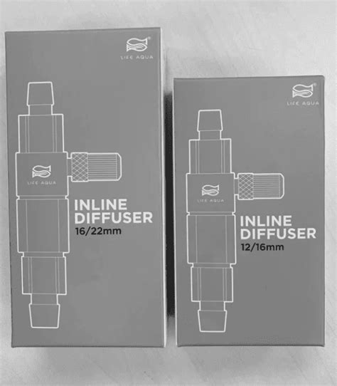 Life Aqua Inline Co2 Diffuser 12mm
