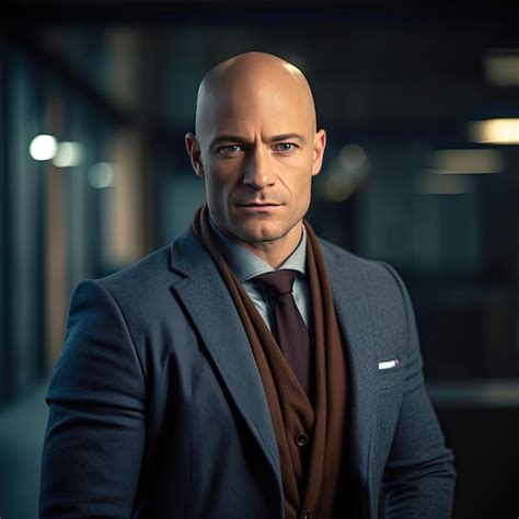 Premium Ai Image A Man In Suit And Tie