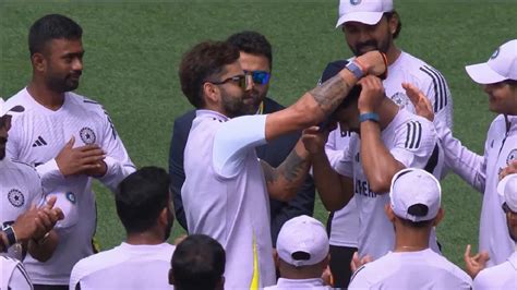 ind v aus 1st test nitish reddy becomes recent indian to make test