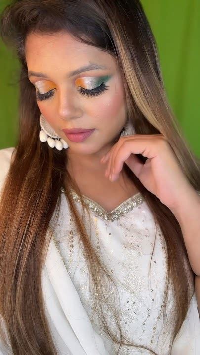 Proud To Be An Indian 🇮🇳 Independencedaymakeupmakeup Makeupartist