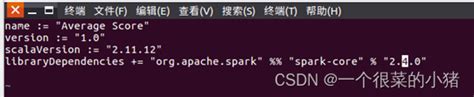实验7 Spark初级编程实践 Csdn博客