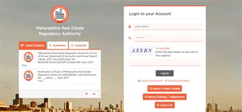 Maharera Maharashtra Rera Registration Process Fees And Charges