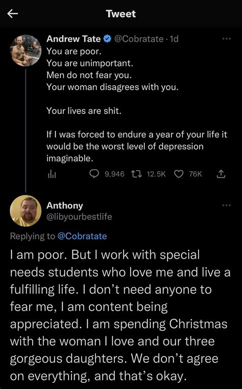 Andrew Tate DESTROYED By Local Wholesome Man R Wholesomememes