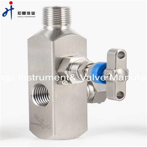 Stainless Steel Swagelok Type Multi Port Valve Stainless Steel Gauge Root Valve Needle Valve