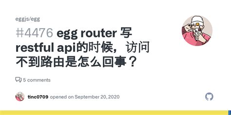egg router 写restful api的时候访问不到路由是怎么回事 Issue 4476 eggjs egg GitHub
