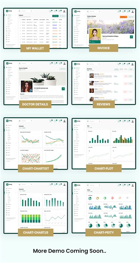 Welly Hospital Admin Dashboard Bootstrap Html Template Bootstrap4