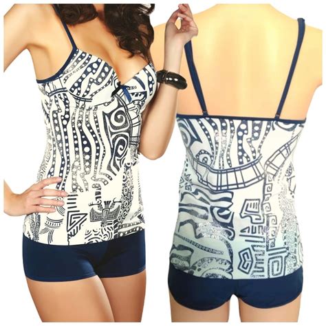 Strój kąpielowy TANKINI kostium dwuczęściowy L 11794253064 Allegro pl
