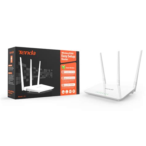 Tenda 300 Mbps Wireless Router Fast Bandwidth Control Easy Setup Wifi F3 Shopee Philippines