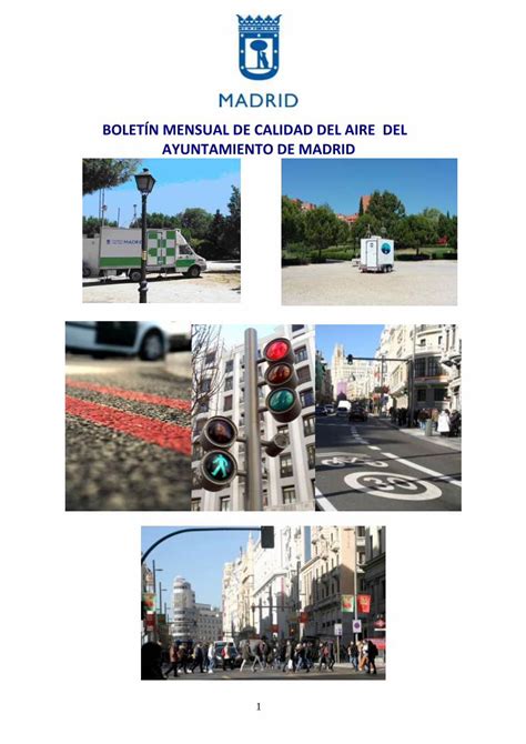 PDF INFORME MENSUAL CALIDAD DEL AIRE Resumen de índices de calidad y valores máximos