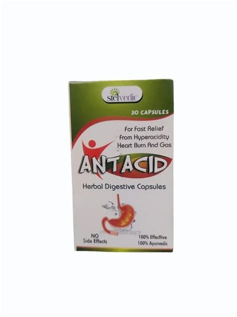 Herbal Digestive Enzyme Antacid Capsule Packaging Size 1 30 At Rs 225