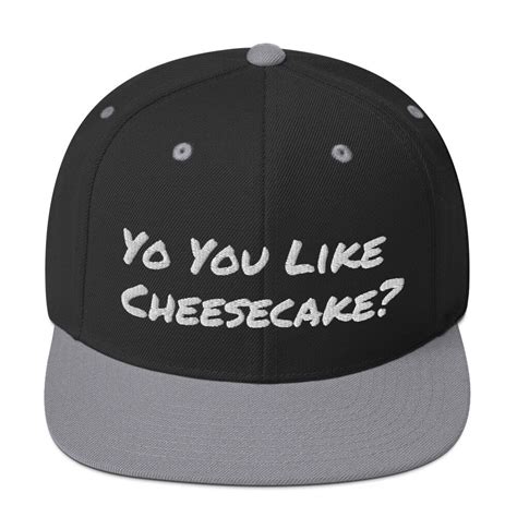 Cheesecake Meme Snapback Hat Etsy