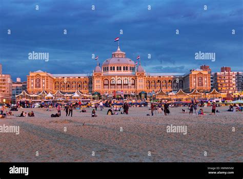 The Hague The Netherlands Aug 16 Beach Of Scheveningen And The