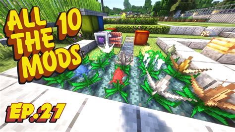 Mystical Agriculture Farm Setup From Early To Late Game Atm 10 Ep 27