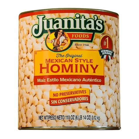 Juanitas Mexican Style Hominy 10 110 Oz