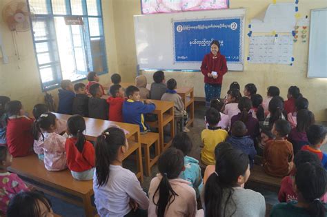 မိုင်းပန်မြို့နယ် အခြေခံပညာမူလတန်း ဟိုဖိုင်လုံ ကျောင်း၌ နယ်လှည့်လှုပ်ရှားမှု ကွင်းဆင်းဆောင်ရွက