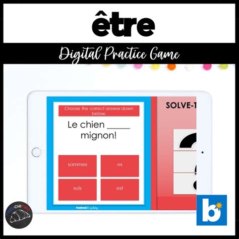 French être Conjugation Boom™ Cards