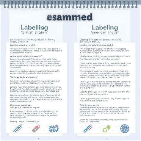 Labelling Or Labeling British Vs American Spelling Explained Clearly