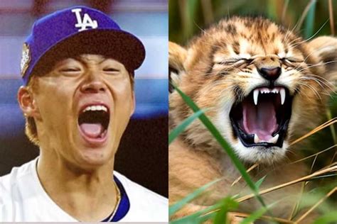 大谷翔平の掲げた一枚でまさかの指摘「同じ顔」 イタズラ返しの演出で膨らむ想像 Full Count