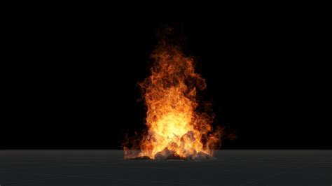 3d Bonefire 3d Model Animated Cgtrader