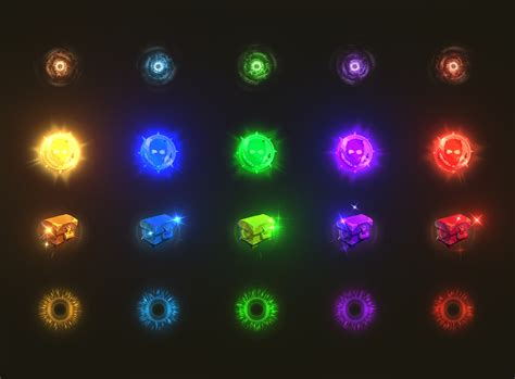 Artstation Unity Ui Magic Vol4 Visual Effects Game Assets