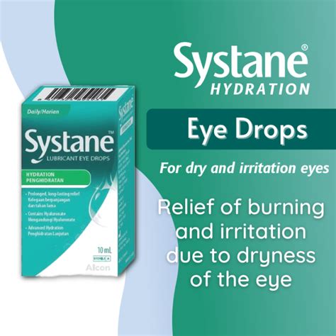 Alcon Systane Hydration Lubricant Eye Drops 10ml Lazada Singapore