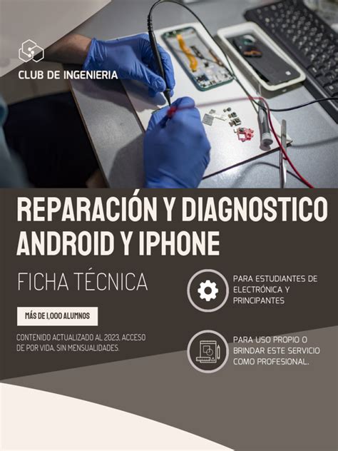 Ficha Técnica Reparación Y Diagnóstico De Celulares Android Iphone