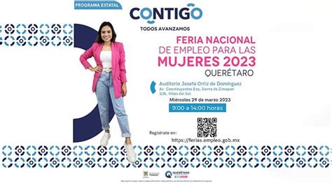 Anuncian Feria Nacional De Empleo Para Mujeres