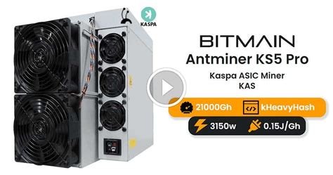 Buy Bitmain Antminer Ks5 Pro 21th Kaspa Kas Kheavyhash Asic Miner In