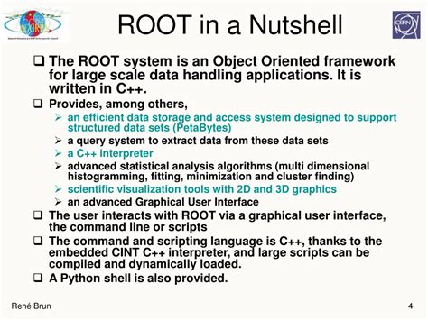 PPT Introduction To The ROOT Framework Root Cern Ch PowerPoint Presentation ID