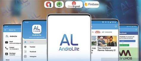 Androlite Easy Configurable Android Webview App Template 30 April