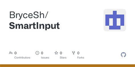 Github Bryceshsmartinput