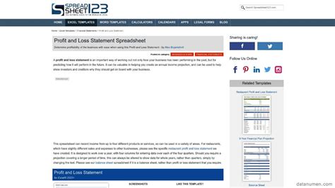 11 个最佳 Excel 损益模板网站（2024 年） 免费