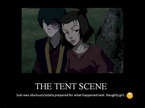 Sokka And Suki Tent Scene