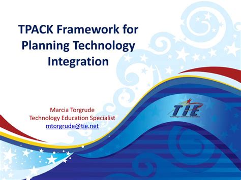 Ppt Tpack Framework For Planning Technology Integration Powerpoint Presentation Id 5572964