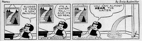 Nancy Comics By Ernie Bushmiller On Twitter Nancy By Ernie Bushmiller