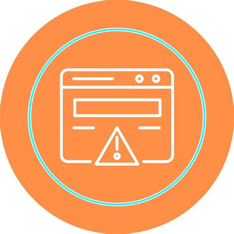 Web Error Vector Icon 40090840 Vector Art At Vecteezy