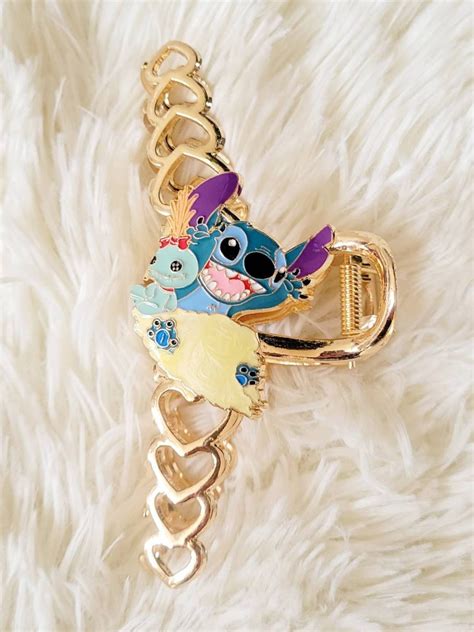 Lilo Stitch Hair Clip Stitch Hair Claw Stitch Hair Accessory Etsy