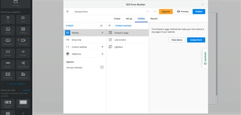 how to add forms to weebly with 123formbuilder