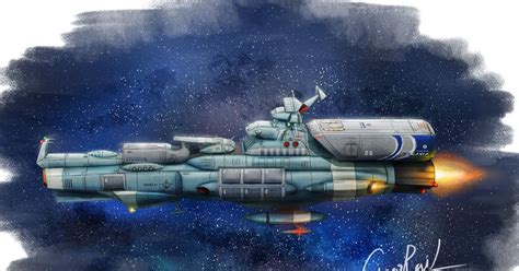 ドレッドノート級前衛航宙艦 宇宙のサガワ Creatrailのイラスト Pixiv