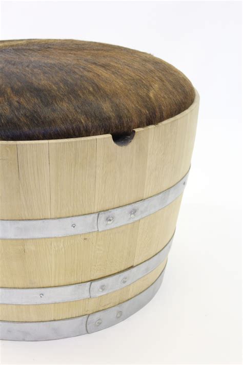 Wine Barrel Bench Arbutus Custom Fine Woodworking