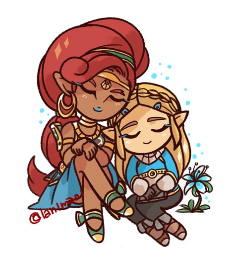 Legend Of Zelda Breath Of The Wild Art Gerudo Champion Lady Urbosa